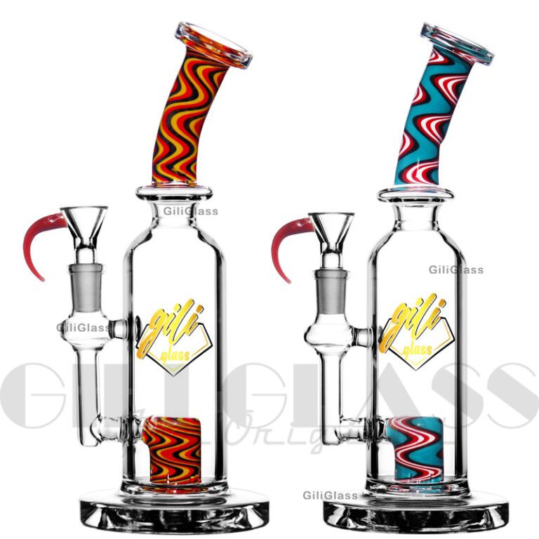 10“ American colors glass rig from GiliGlass Gili-730 - Gili Glass
